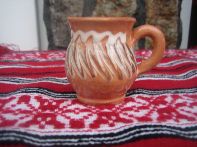 Ceasca Traditionala de Tuica 25.74 RON Cod msc010009 - CeramicaHorezu ...